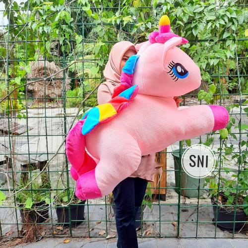 Jual Boneka Unicorn Kuda Poni / Little Pony Jumbo Termurah Berlabe ...