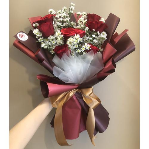 Jual Bouquet bunga mawar fresh buket bunga segar - Kota Palembang ...