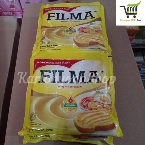 Jual Mentega Filma Margarine Serbaguna Kemasan Sachet Per Dus isi 60 ...