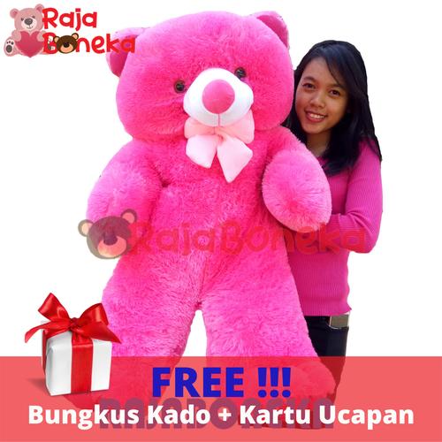 Jual Boneka Beruang Teddy Bear Jumbo 1 Meter Fanta - PANDA - Kab ...