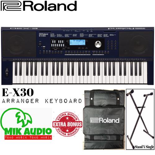 Jual Roland EX30 / EX 30 / E-X30 Paket Extra Roland Arranger Keyboard ...