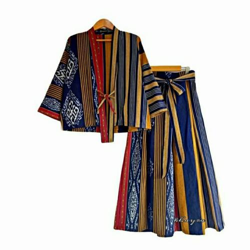 Jual setelan tenun rok dan blazer etnik - XS - Kab. Jepara - Baju dan ...