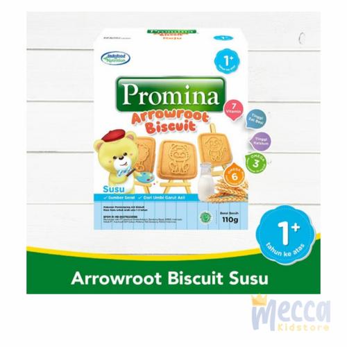 Jual promina arrowroot biskuit susu 110gr - Kab. Sleman - mecca kids ...