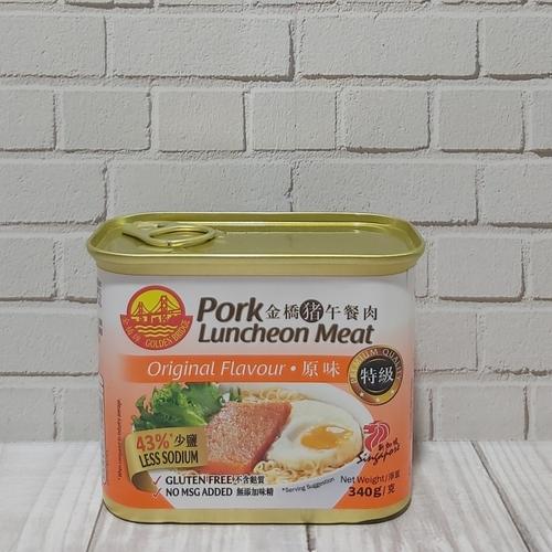 Jual golden bridge pork luncheon meat / ham maling singapore spam ...