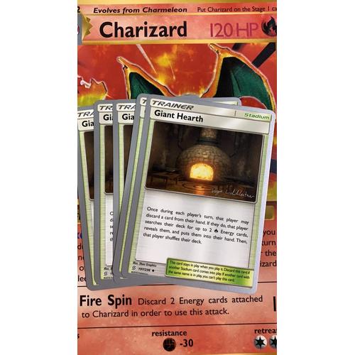Jual giant hearth 1 CARD kartu pokemon set world champ charizard deck ...