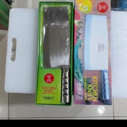 Jual golok stainless steel daging no 2 | Pisau Daging | Golok Babi ...