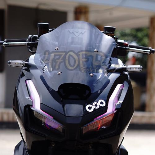 Jual windshield ADV 150 ocito sporty carbu .visor ADV adventure Ocito ...