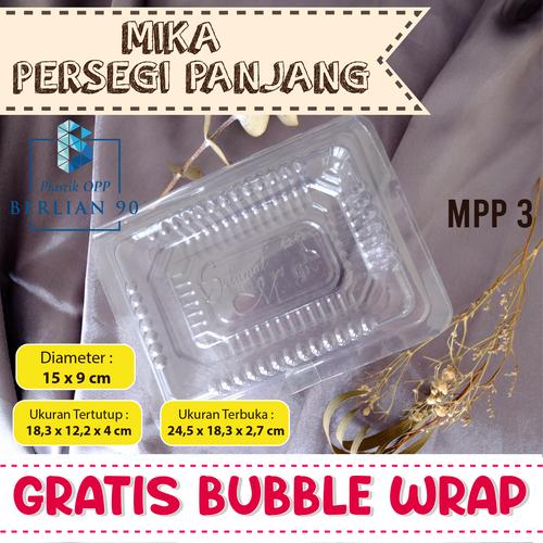 Jual Mika Persegi Panjang Mika Nasi Kuning VX 3GS Ukuran 15 x 19 cm ...