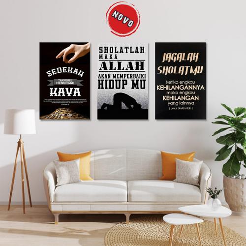 Jual Quotes Islami Walldecor Dekorasi Hiasan Dinding Poster Kayu ...