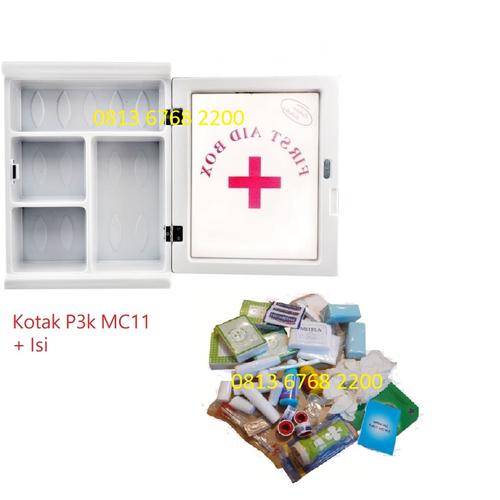 Jual Kotak Obat P3K type A Standar tempat kerja / BOX P3K MC11 + ISI ...