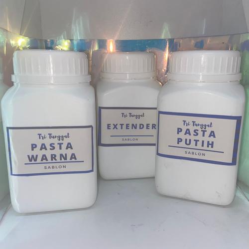 Jual Pasta Warna / Pasta Putih / Extender Sablon 500 gram Alat Sablon ...