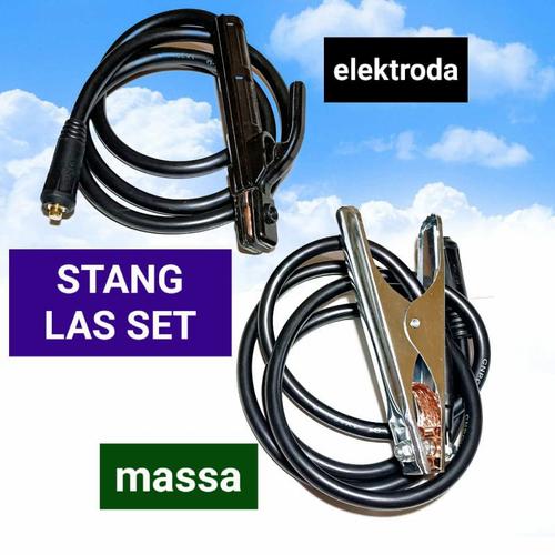 Jual Tang las set kabel las 2m stang elektroda massa - konektor las ...
