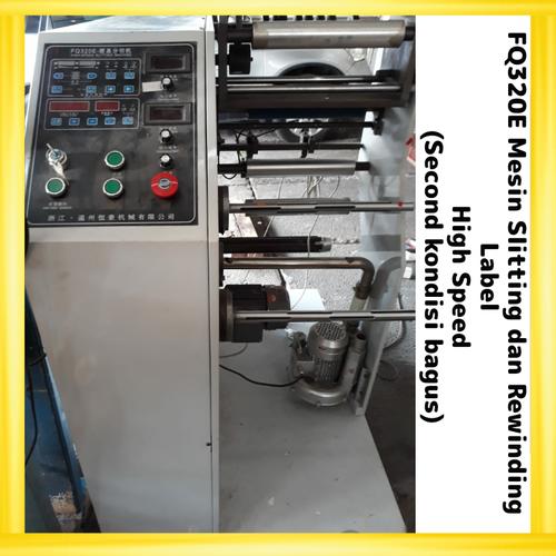 Jual Mesin Slitting & rewinder Label FQ320E High Speed - Jakarta Barat ...