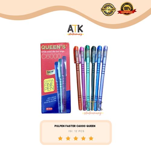 Jual Pulpen Faster Queen C6000 atk - Jakarta Utara - Atkstationary ...