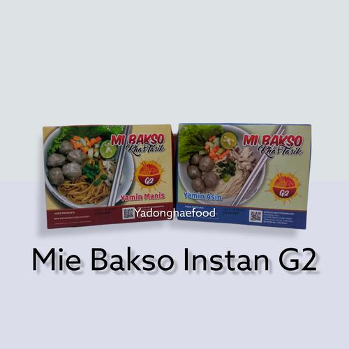 Jual Mie Bakso Baso Instant G2 Khas Tasik Siap Saji - Yamien Asin ...