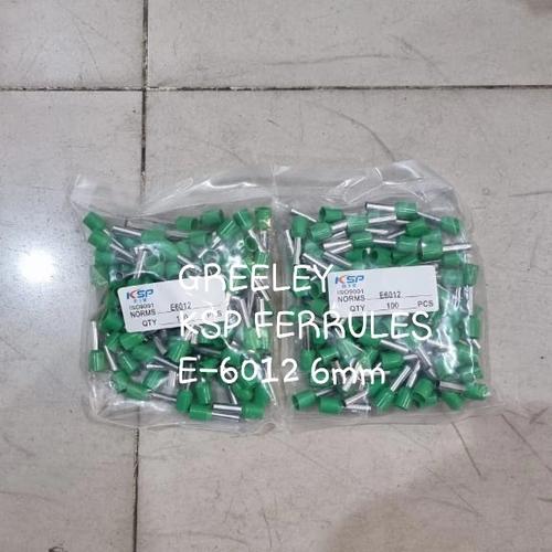 Jual SCUN FERRULES/INSULATED CORD END TERMINAL KSP TYPE E-6012 HIJAU ...