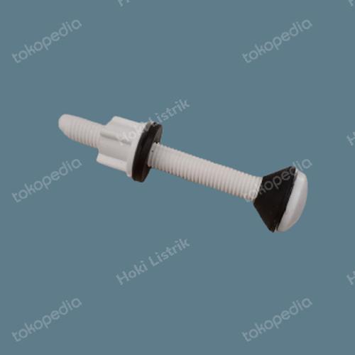 Jual baut tangki kloset duduk / baut kloset / baut pvc kloset duduk ...