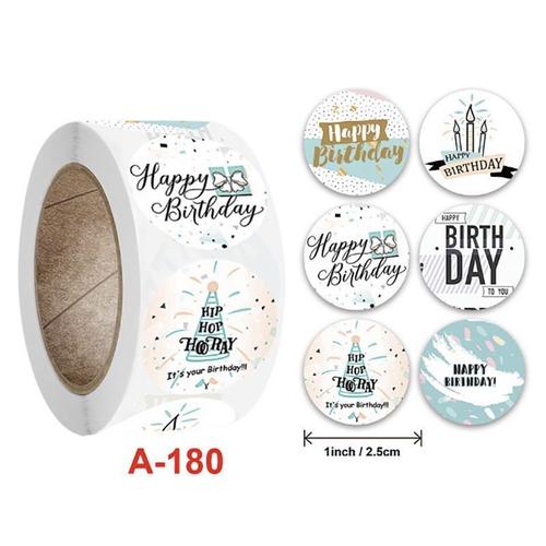 Jual Sticker label happy birthday - Jakarta Utara - Provit Store II ...