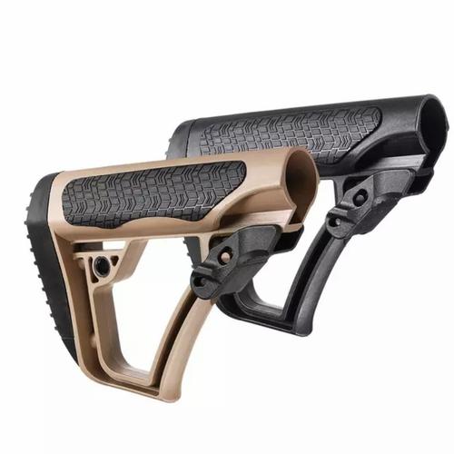 Jual popor daniel defense DD m4 stock tactical with rubber pad aeg gbbr ...