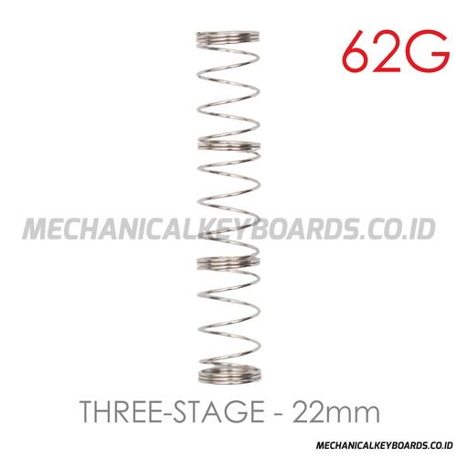 Jual MKID Three-Stage MX Stainless Steel Springs 62g (22mm ...