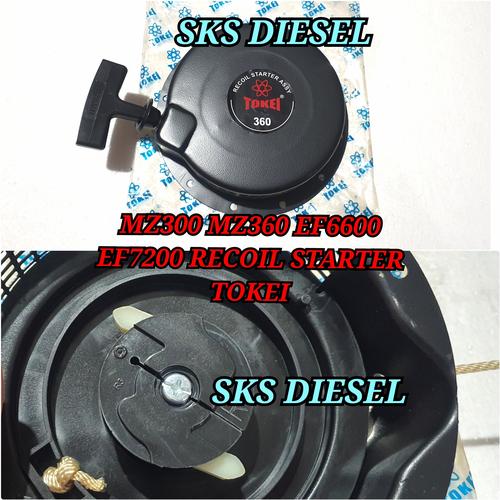 Jual MZ300 MZ360 EF6600 EF7200 Recoil Starter Kap Engkol Mesin Yamaha ...