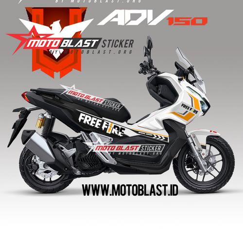 Jual Decal Sticker Motor Motoblast - Honda ADV 150 Livery Freefire ...