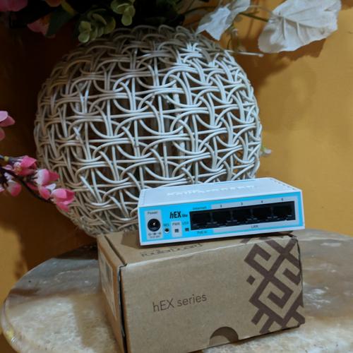 Jual mikrotik rb 750 r2 / rb750r2 hex lite mikrotik second mikrotik ...