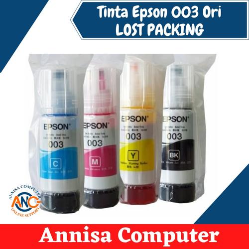 Jual Tinta Epson 003 ORI / Ink Printer Original Lost Pac/ L1110 L3110 ...