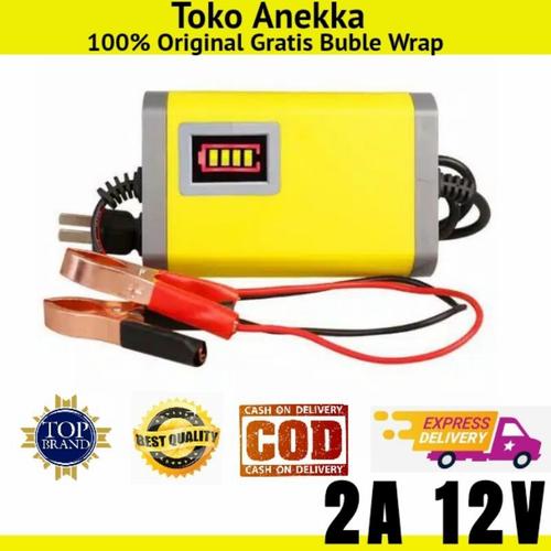 Jual alat cas aki motor mobil portable otomatis 12v 2a - 12 VOLT MINI ...