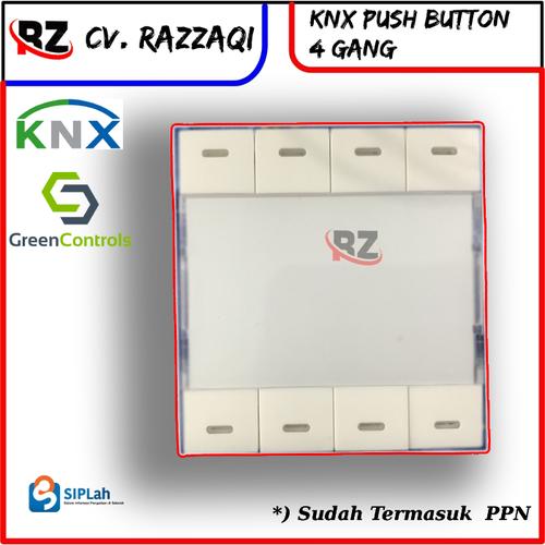 Jual KNX Push Button 4 Gang - Kota Pekanbaru - Mandiri Teknologi Ind ...