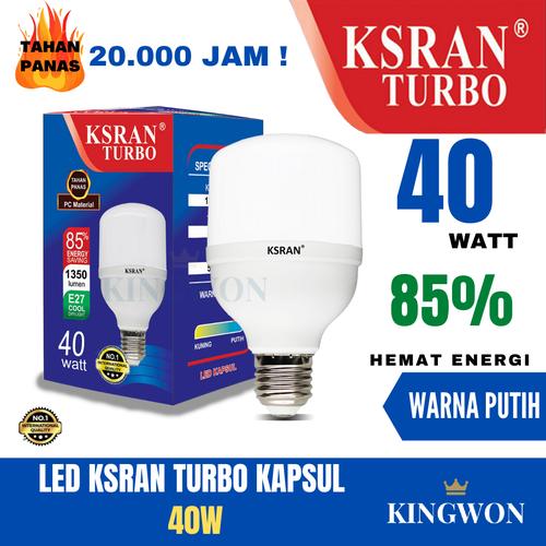 Jual KSRAN Lampu LED 40 watt TURBO Putih KAPSUL BOHLAM LED HEMAT ENERGI E27 - Kota Surabaya ...