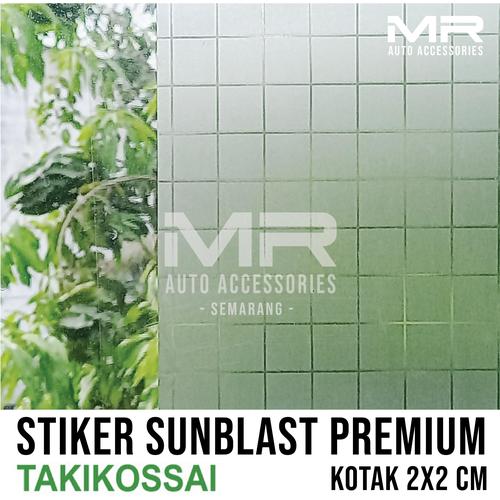 Jual Stiker Kaca Sunblast / Sticker Sandblast Es Kotak 2 cm High ...