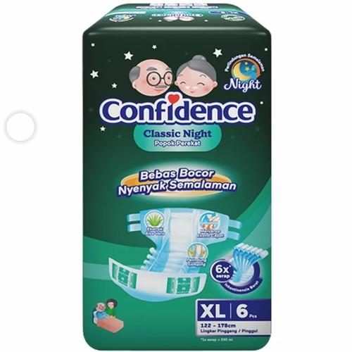 Jual confidence adult diapers classic night 6s extra large bag - Kota ...