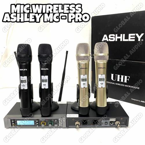 Jual Mic Wireless Ashley MC PRO Original mcpro mic wireless ashley Mc ...