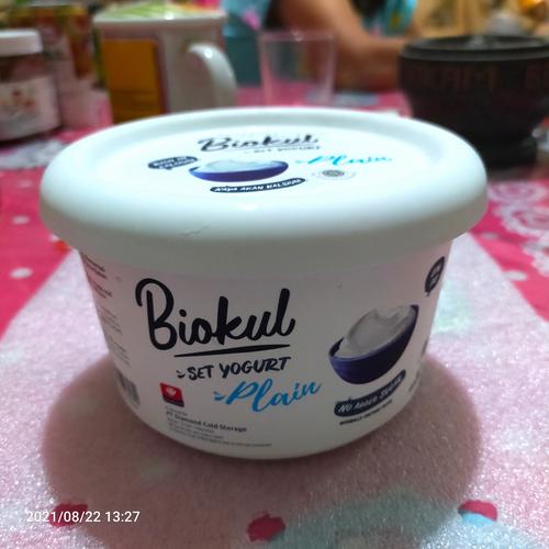 Jual Yogurt Biokul SET YOGURT Plain - Varian Kemasan:_ - Pail 500 ml ...