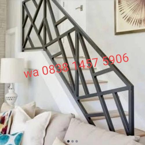 Jual tangga besi. tangga minimalis. railing besi. tangga modern - Kota ...