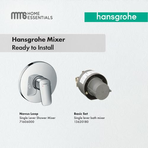Promo Paket Hansgrohe Logis Concealed Shower Mixer 71606000/13620180 ...