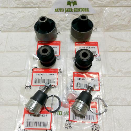 Jual 1set bushing lower arm besar kecil ball joint honda brio mobilio ...
