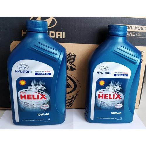 Jual HYUNDAI ENGINE OIL SHELL 10W-40 OLI MESIN REKOMENDASI HYUNDAI ...