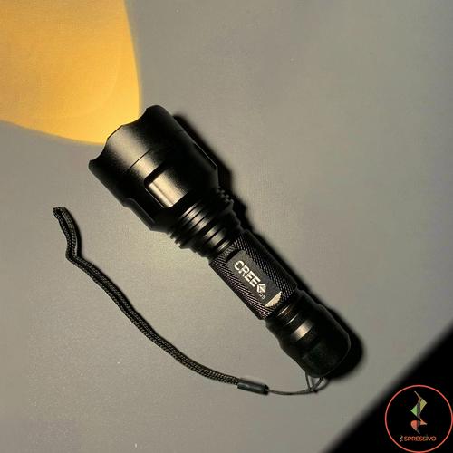 Jual Senter Compact LED police Ultrafire Q5 swat C8 Baterai 18650 ...