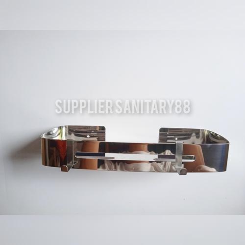 Jual rak sabun kamar mandi stainless/rak kotak kamar mandi - Kota ...