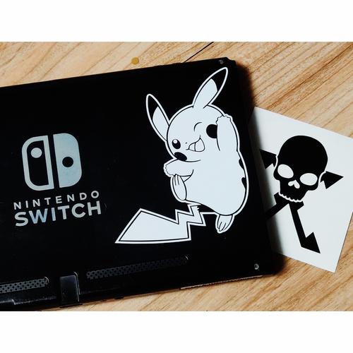 Jual Stiker Decal Nintendo Switch Pokemon Pikachu Smile - Kota ...