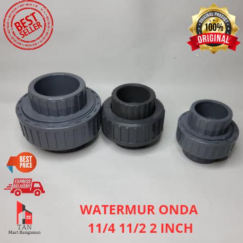 Jual Watermur Water Moer 11/4 11/2 2 INCH PVC ONDA Watermur Model ...
