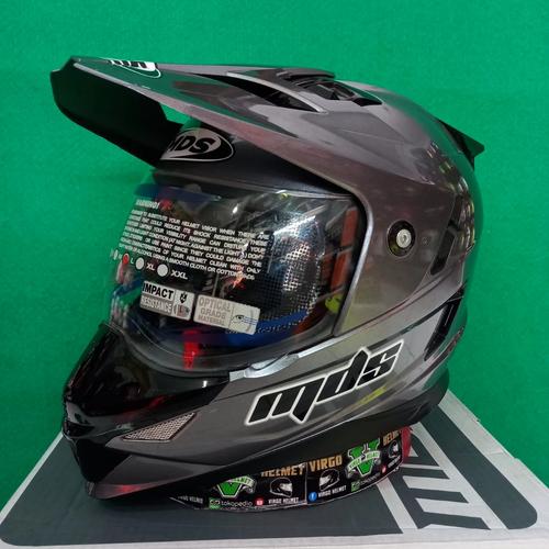 Jual HELM MDS SUPER PRO SOLID GRAPHITE MET - M - Kab. Bekasi ...