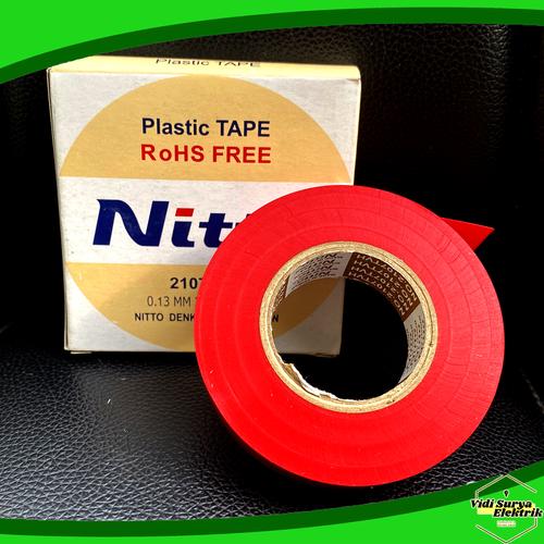Jual Isolasi Listrik Warna Merah / Kuning / Hijau / Biru / Putih Nitto ...