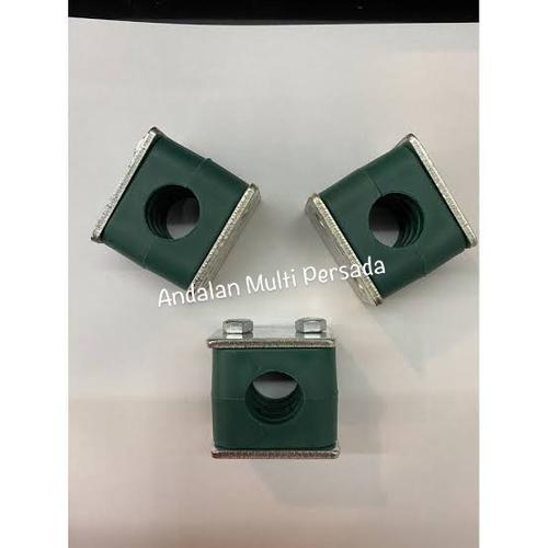 Jual Clamp Tubing Pipa Hydraulic 10mm / Klem pipa hidrolik 10mm / pipe ...