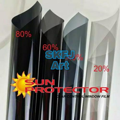 Jual Sticker Kaca Film Rayben 20% 40% 60% 80% / Kaca Film Riben ...