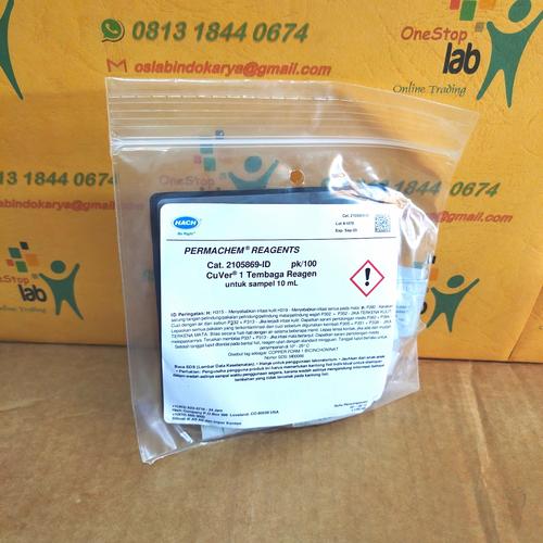 Jual HACH 21058-69 CuVer 1 Copper Reagent Powder Pillows, 10 mL, pk/100 ...
