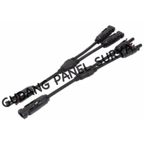 Jual Konektor Connector MC4 mc4 Cabang 2 Y 2IN1 Solar Panel Pararel (S ...