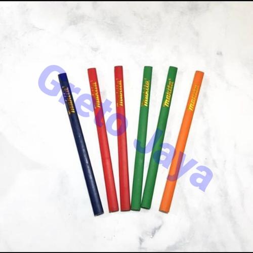 Jual Pensil Tukang Kayu Bangunan Tulis Potlot Potelot Pencil Proyek ...